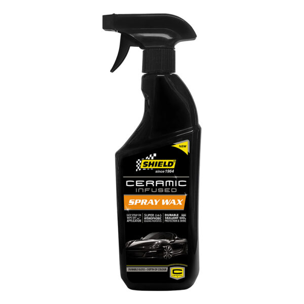Ceramic-infused Spray Wax - Shield Chemicals